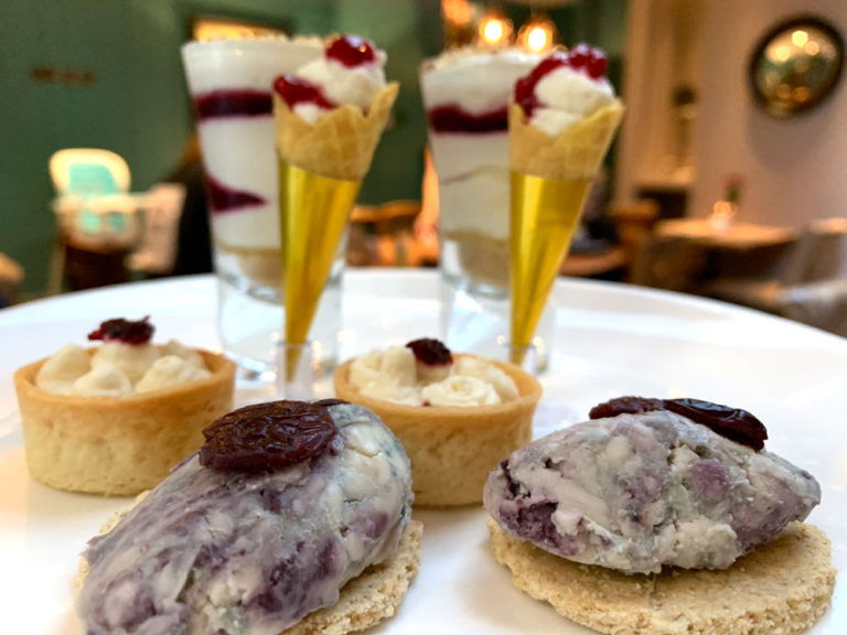 Cheese Afternoon Tea- The Georgian House London - Sunny in London
