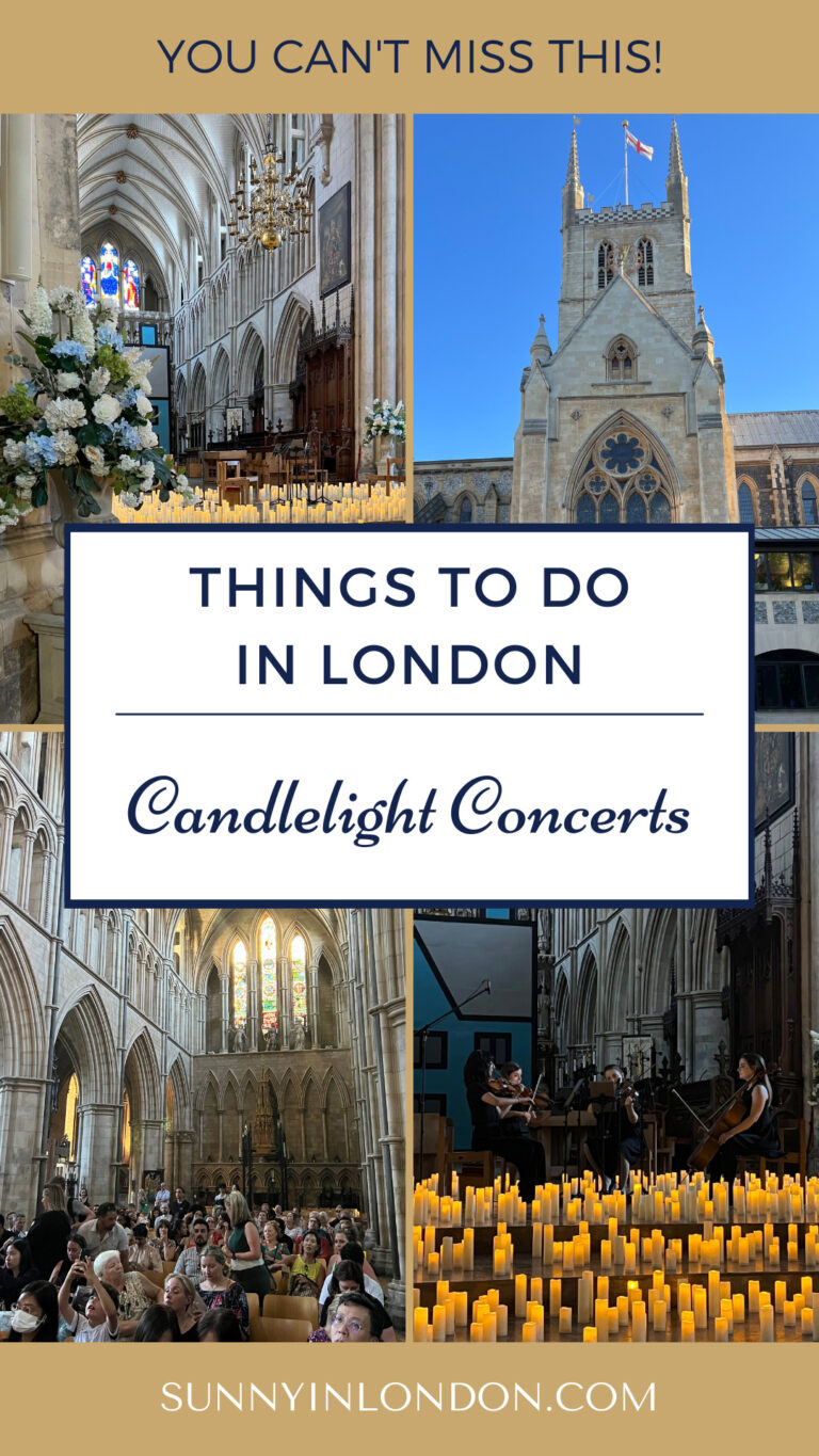 Fever Candlelight Concert in London Review - Sunny in London