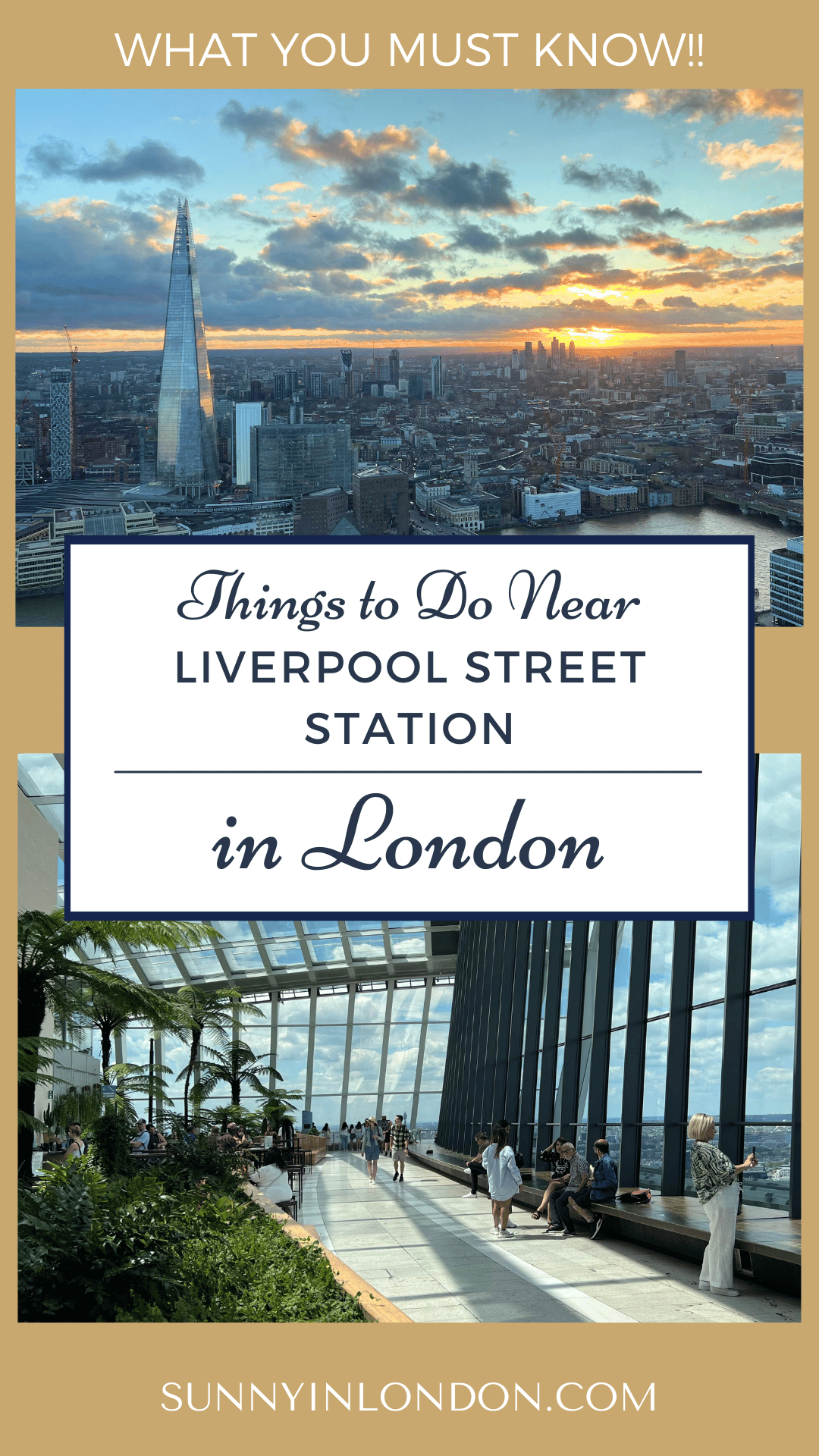 Things to Do in London near Liverpool Street Station - Sunny in London