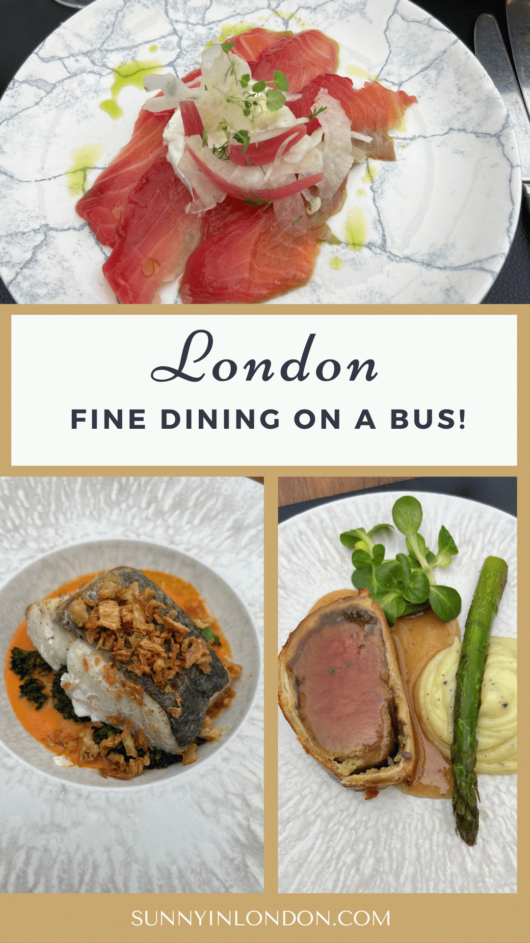 Bustronome London Review: A Fine Dining Bus Tour - Sunny in London