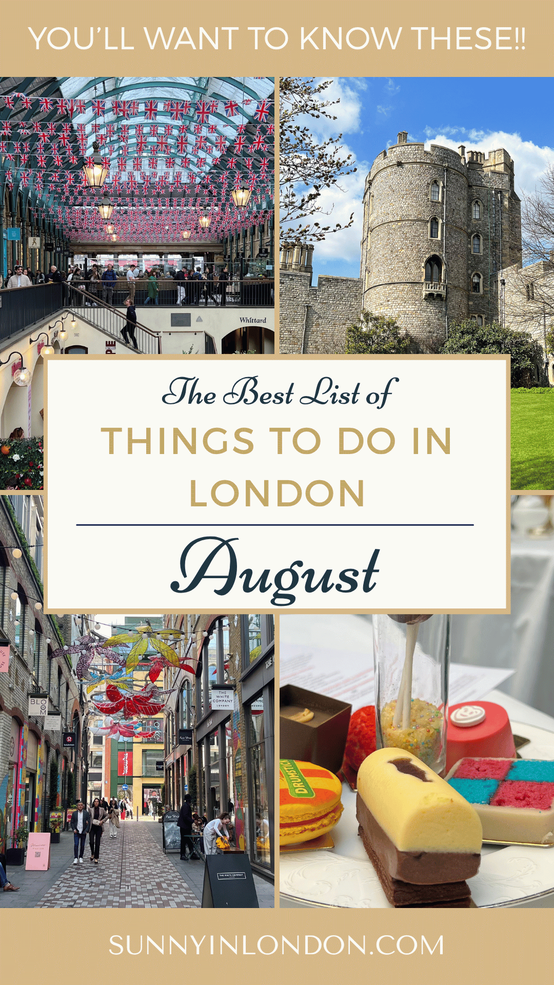 Things to Do in London in August - Sunny in London